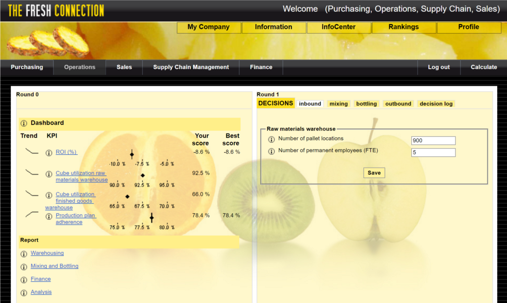 The Fresh Connection : Le serious game référence en Supply Chain - Advents